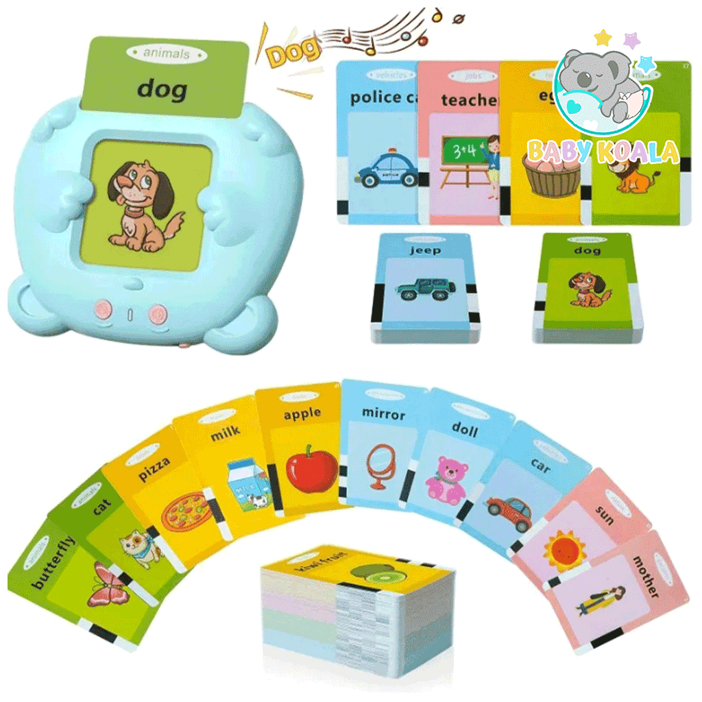 VocabuPlay® JUEGO TARJETAS DE 224 PALABRAS INGLÉS – Baby Koala